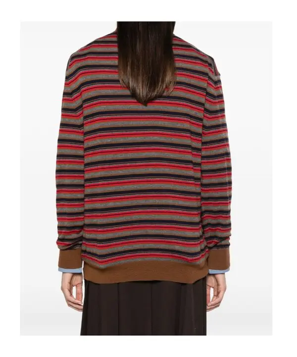 Prada Striped Cashmere Sweater