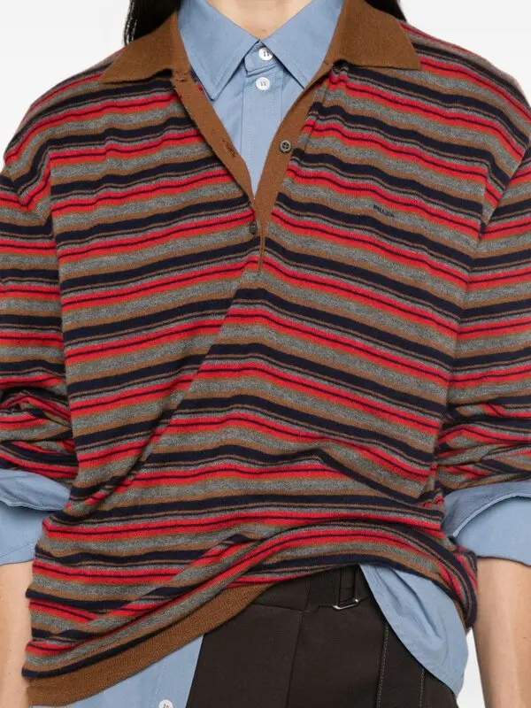Prada Striped Cashmere Sweater