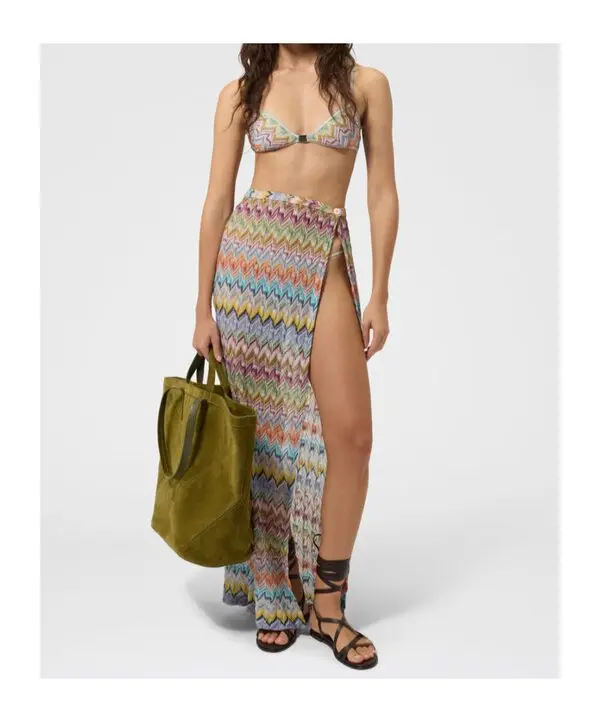 Missoni Zigzag-knit Sarong