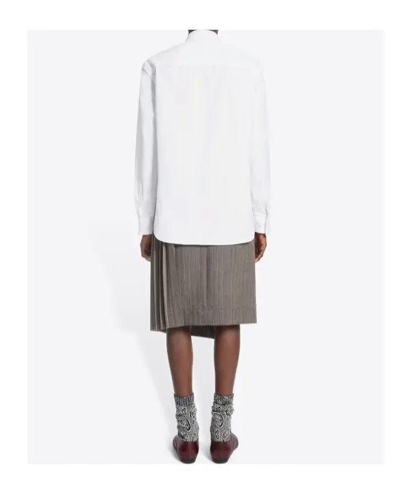 Dries Van Noten Cilian Tie-detail Shirt - White