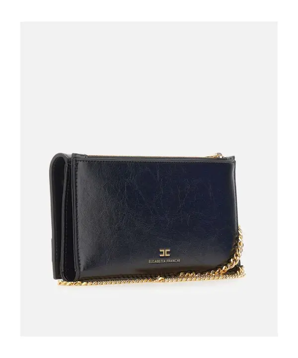 Elisabetta Franchi Chain Logo Wallet