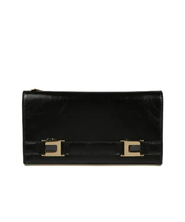 Elisabetta Franchi Chain Logo Wallet