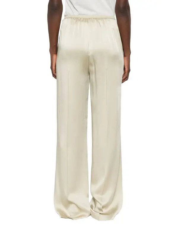 FORTE_FORTE High-waisted Wide-leg Trousers - Multicolor