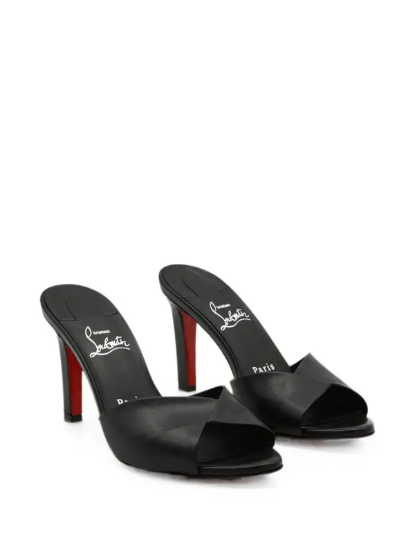 CHRISTIAN LOUBOUTIN Fanny Leather Mules