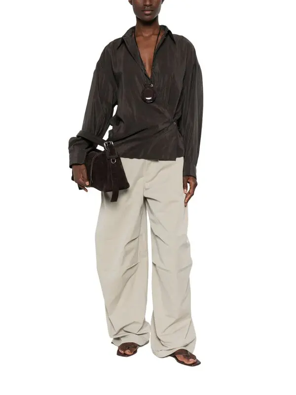 LEMAIRE Silk Twisted Shirt - Multicolor