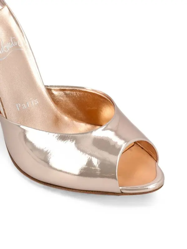 CHRISTIAN LOUBOUTIN Me Dolly Leather Mules - Multicolor