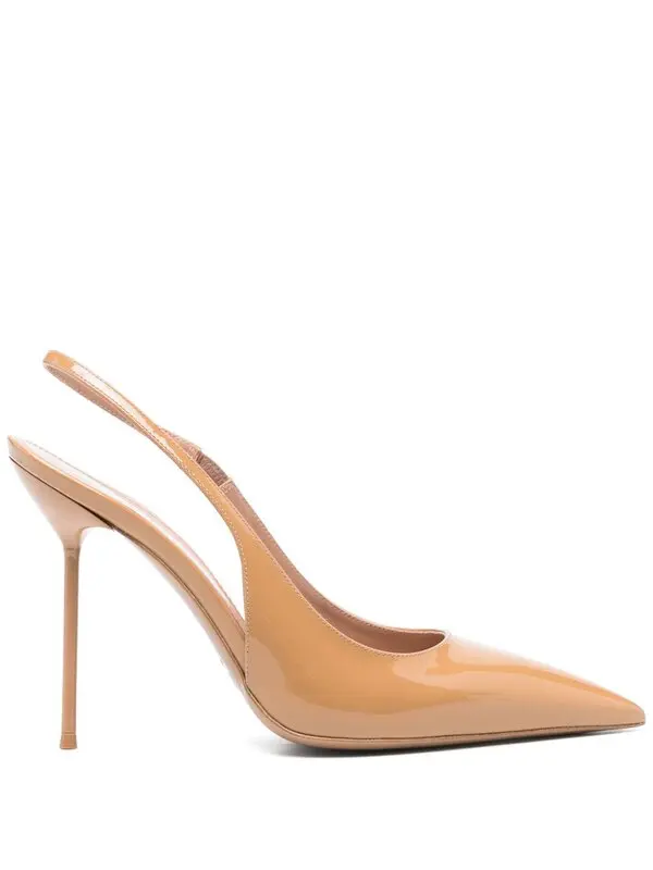 Paris Texas Patent Leather Slingback Pumps - Multicolor