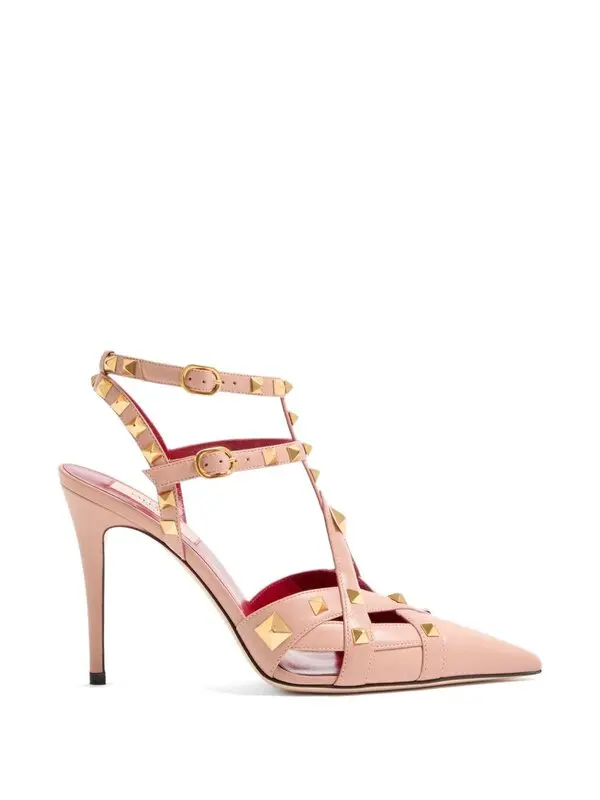 Valentino Garavani Studded Leather Pumps - Multicolor