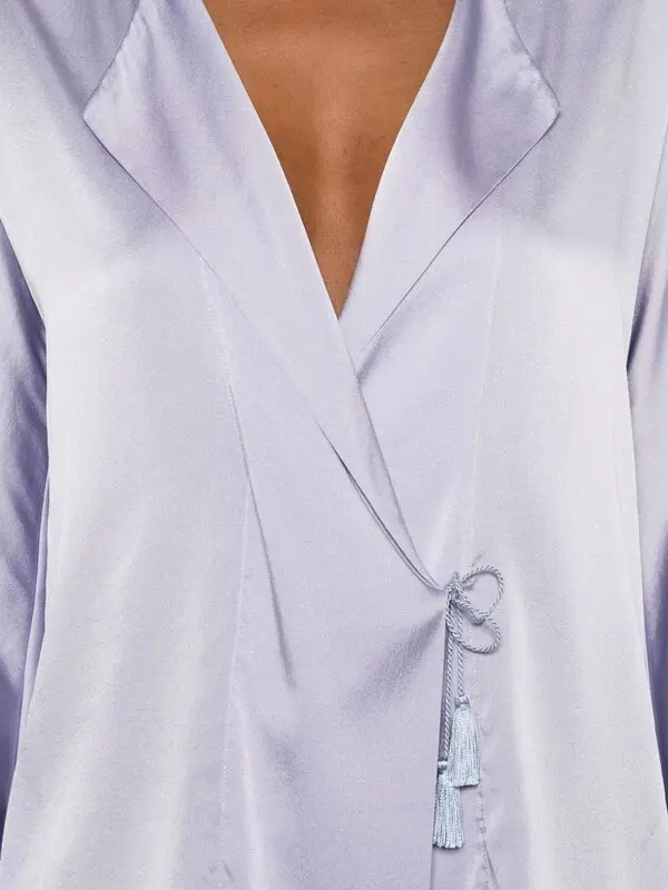 FORTE_FORTE Silk Satin Shirt