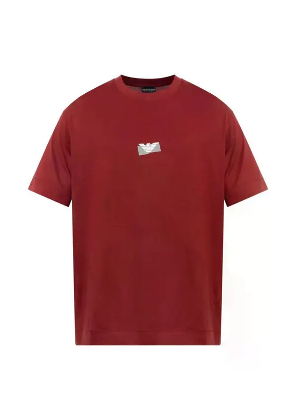 Emporio Armani Logo-print T-shirt - Red