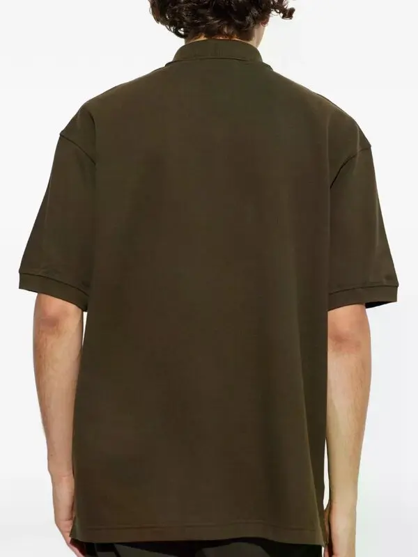 Stone Island Logo-embroidered Polo Shirt
