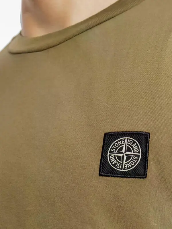 Stone Island Logo-patch T-shirt