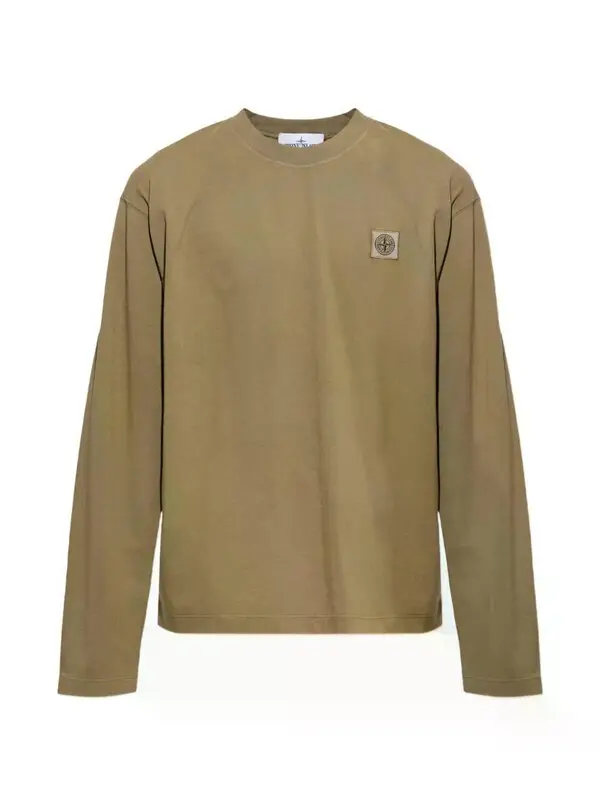 Stone Island Logo-patch Long-sleeve T-shirt