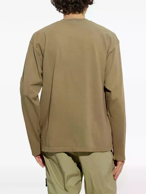 Stone Island Logo-patch Long-sleeve T-shirt
