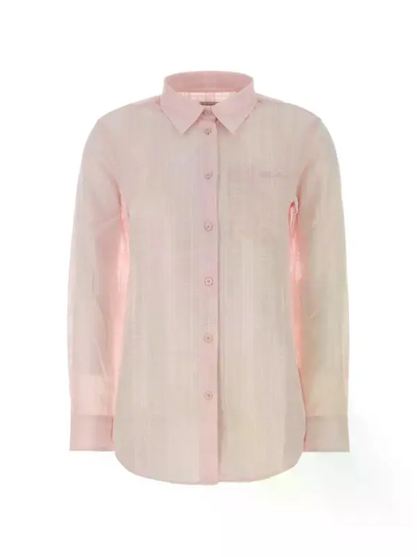 Burberry Check-pattern Cotton Shirt