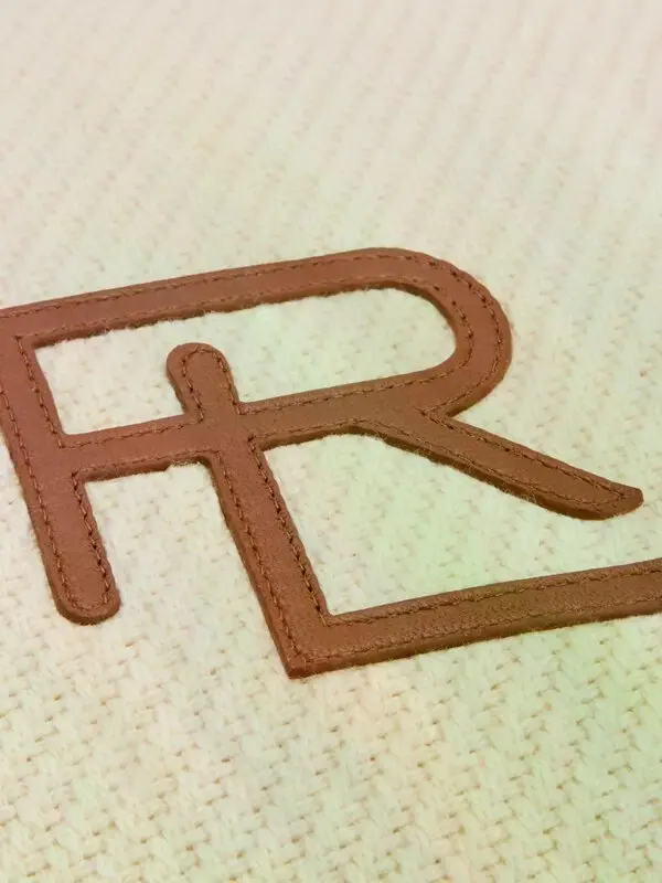 Ralph Lauren Jean Initial-piped Pillow Throw