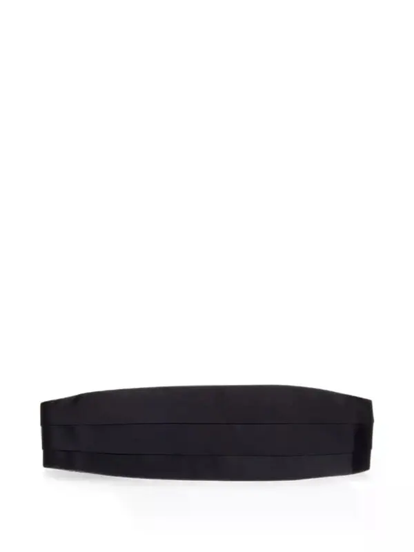 TOM FORD Pleated Silk Cummerbund - Black