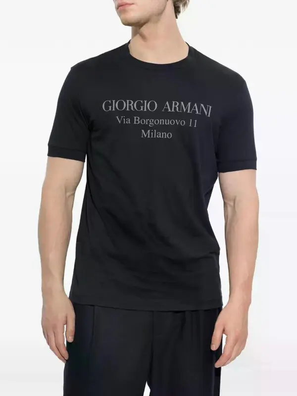 Giorgio Armani Logo-print T-shirt