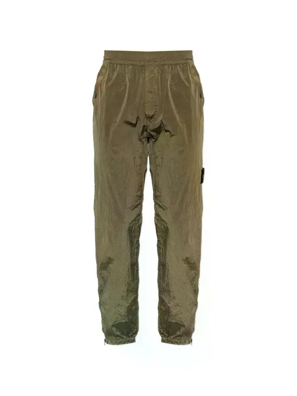 Stone Island Logo-patch Track Pants - Green