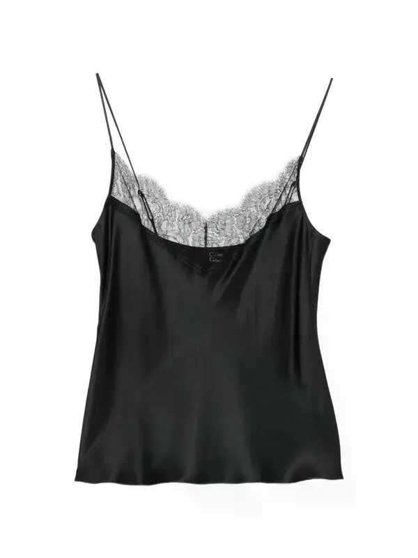 Carine Gilson Lace-trim Camisole
