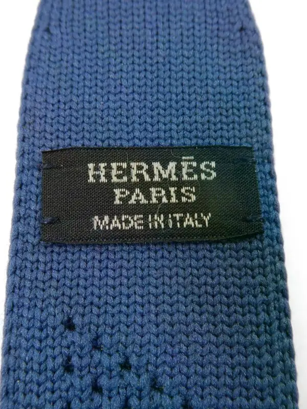 Hermès Knitted Belt With H-logo Buckle