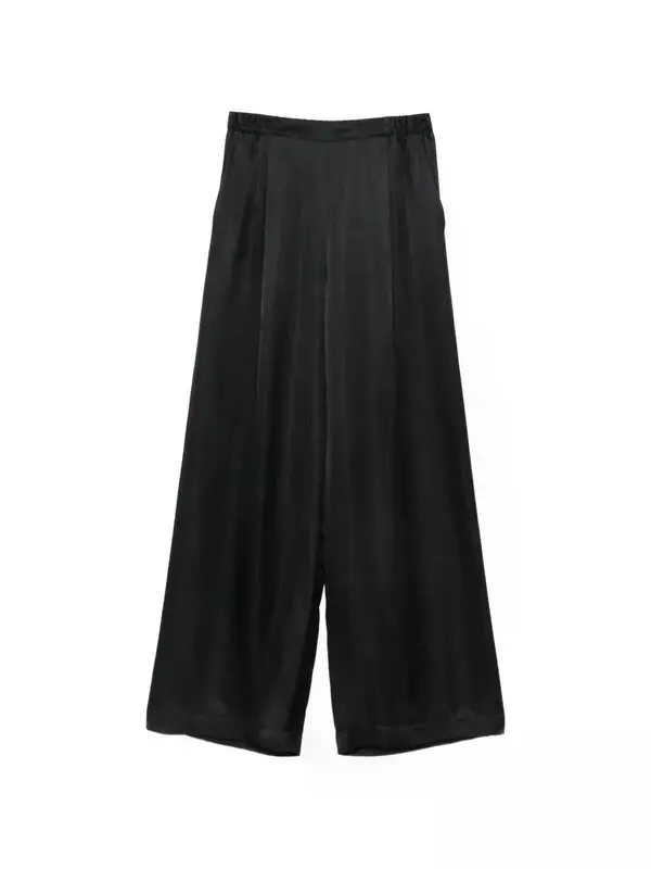 Carine Gilson Wide-leg Satin Trousers