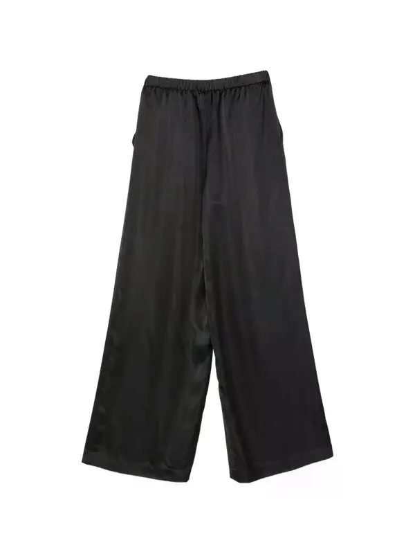 Carine Gilson Wide-leg Satin Trousers