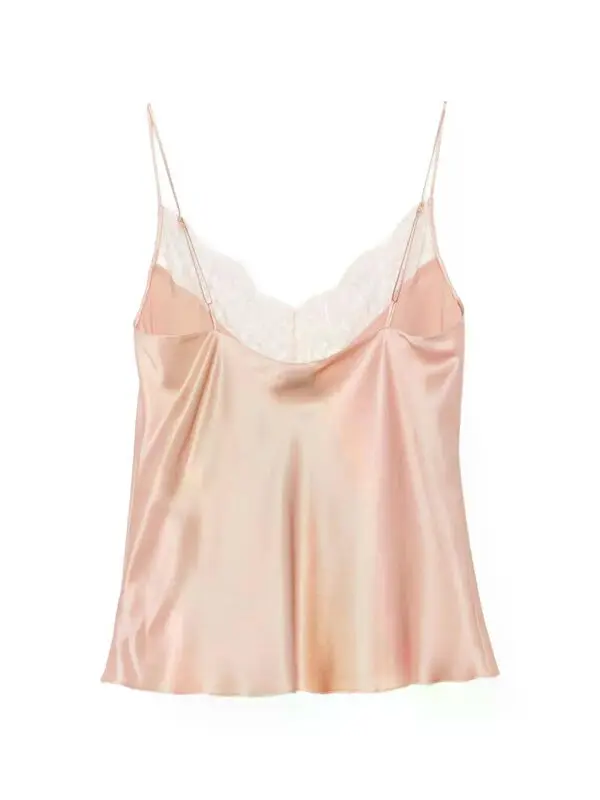 Carine Gilson Lace-trim Camisole
