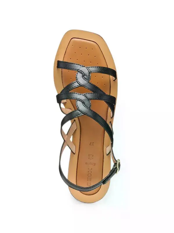 Geox Strappy Buckled Sandals