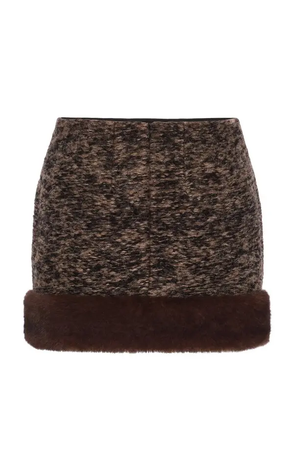 Magda Butrym Trimmed Mini Skirt