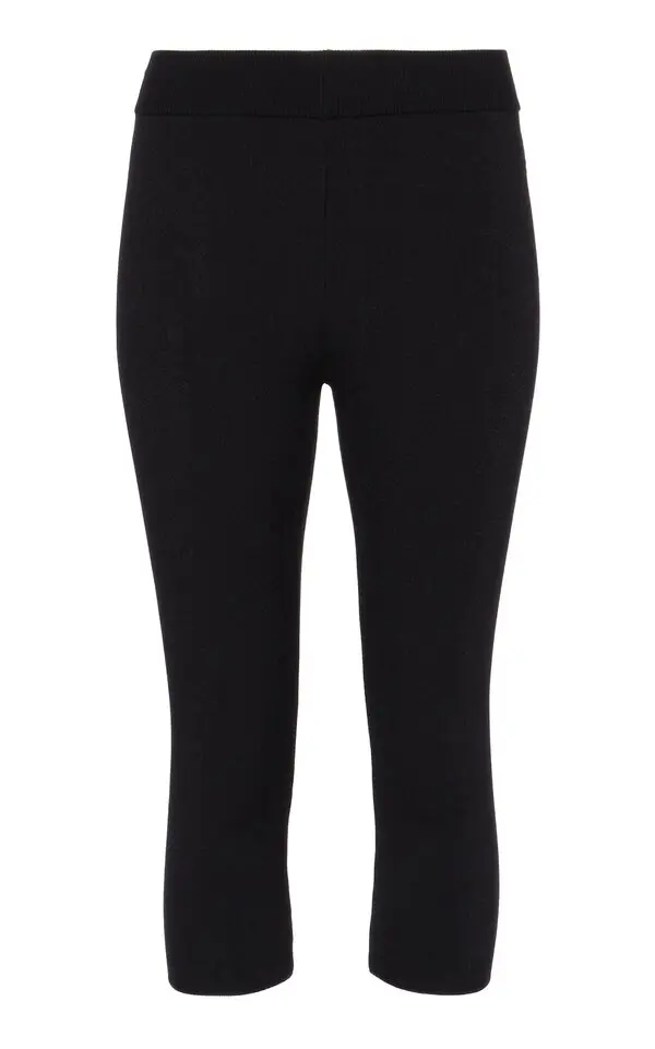 Magda Butrym Mid-rise Knit Skinny-leg Pants