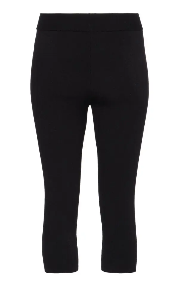 Magda Butrym Mid-rise Knit Skinny-leg Pants