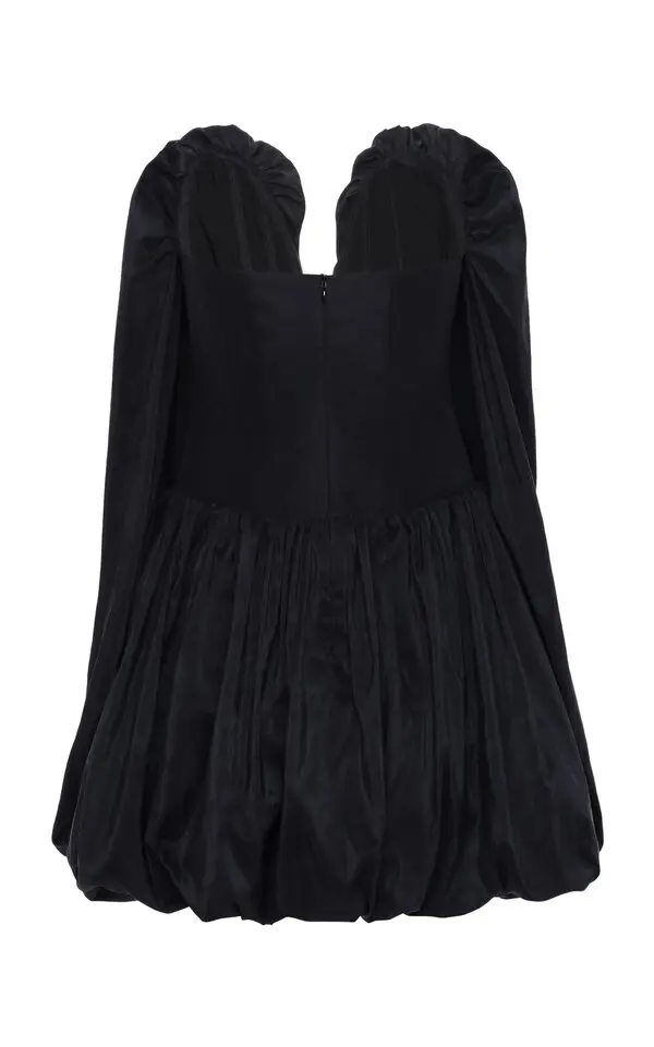 Magda Butrym Draped Silk Mini Dress