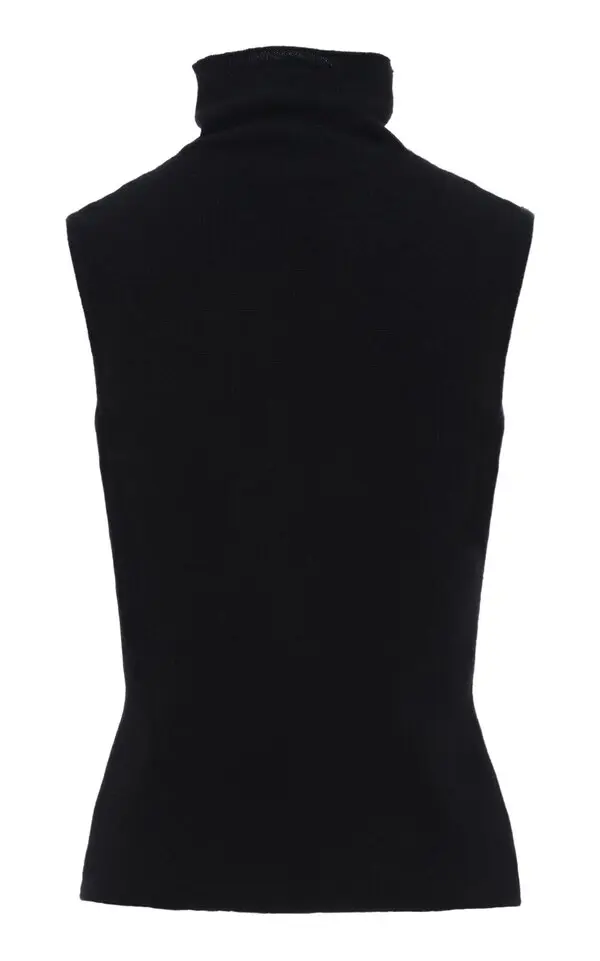 Magda Butrym Turtleneck Wool-cashmere Top
