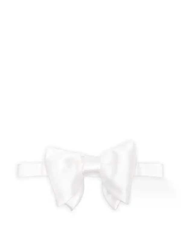 TOM FORD Silk Bow Tie - White