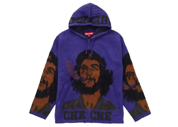 Supreme Che Hooded Zip Up Sweater