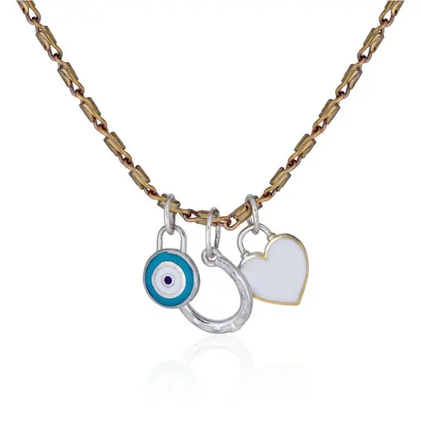 CARTOGRAPHY Blue / Gold / Silver Summer: Love + Luck + Protection - Blue/gold/silver