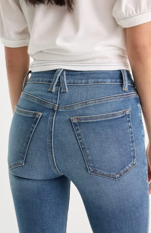 Good American Good Legs High Waist Straight Leg Jeans