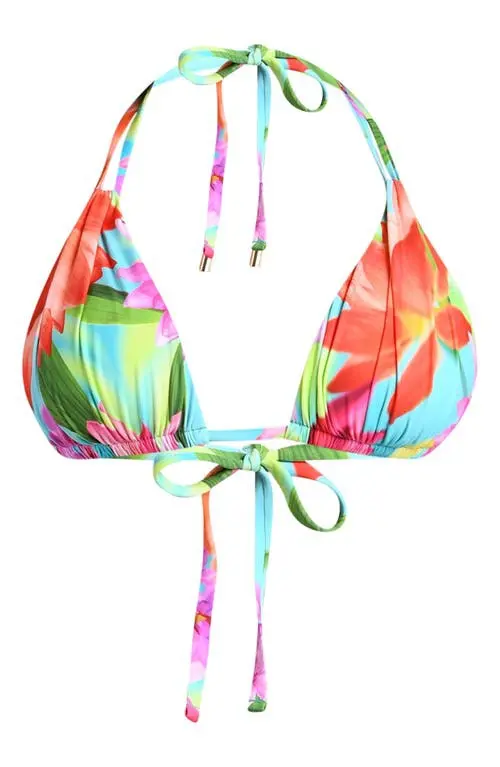 La Blanca Sunset Botanica Triangle Bikini Top