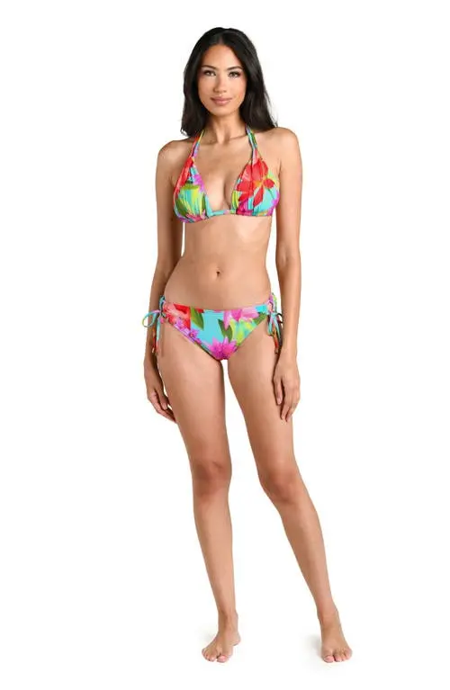 La Blanca Sunset Botanica Triangle Bikini Top