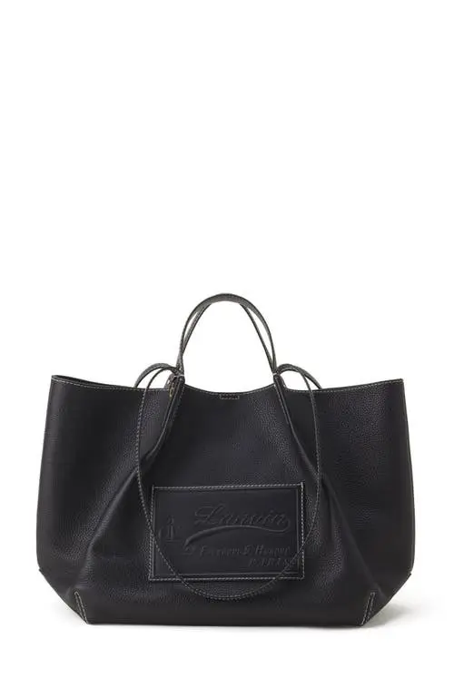 LANVIN Catch Tote Bag - Black