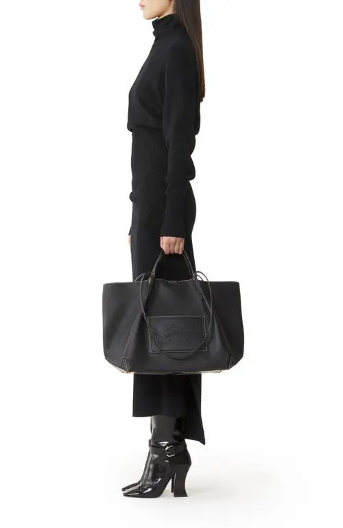 LANVIN Catch Tote Bag - Black