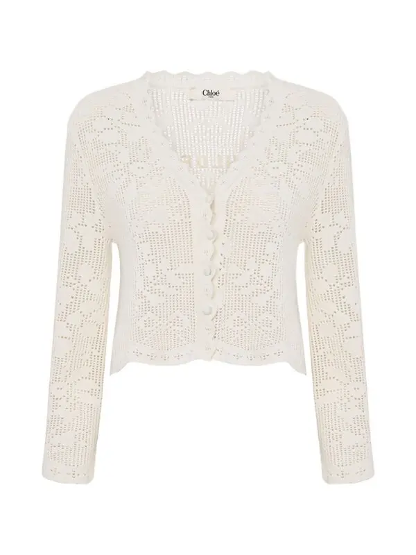 Chloé Cotton Cardigan