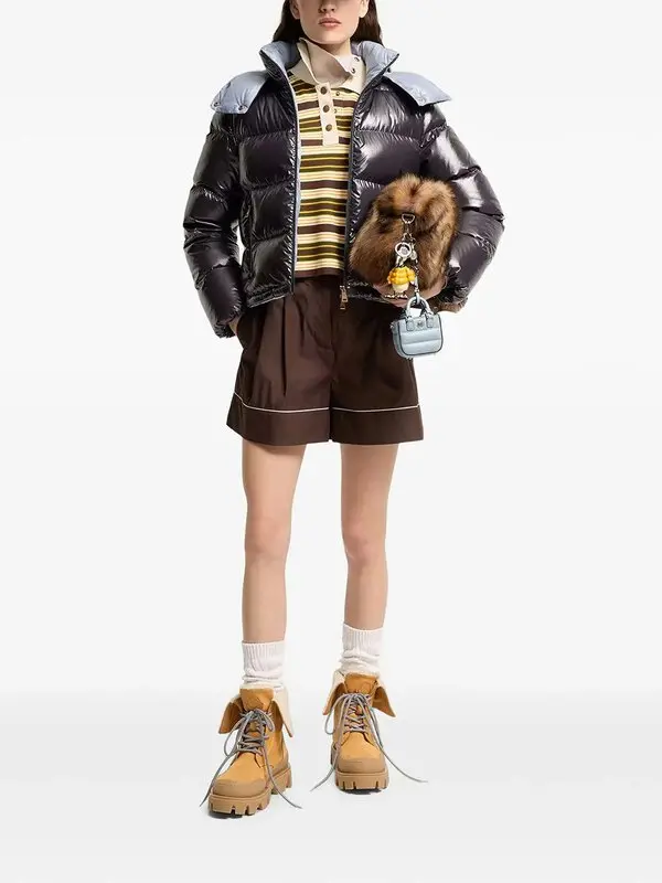 Moncler Niveole Short Down Jacket - Blue