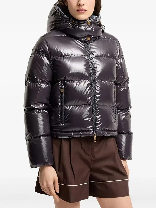 Moncler Niveole Short Down Jacket - Blue