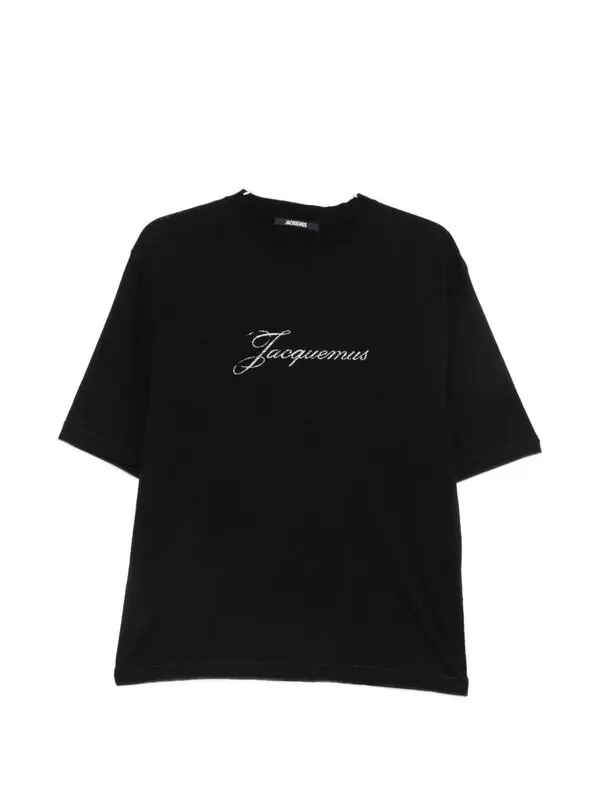 Jacquemus Logo Cotton T-shirt - Multicolor