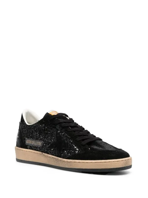 GOLDEN GOOSE Ball Star Leather Sneakers - Multicolor