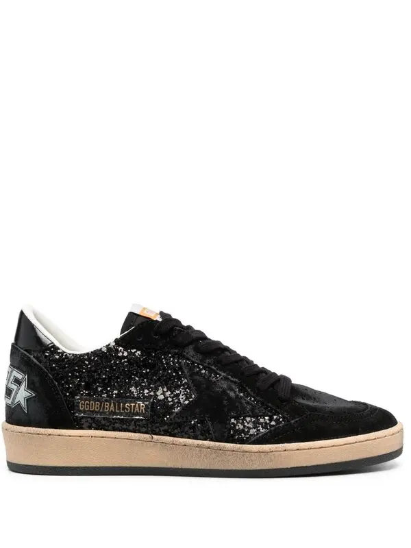 GOLDEN GOOSE Ball Star Leather Sneakers - Multicolor