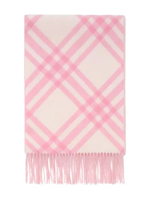 Burberry Check Cashmere Scarf