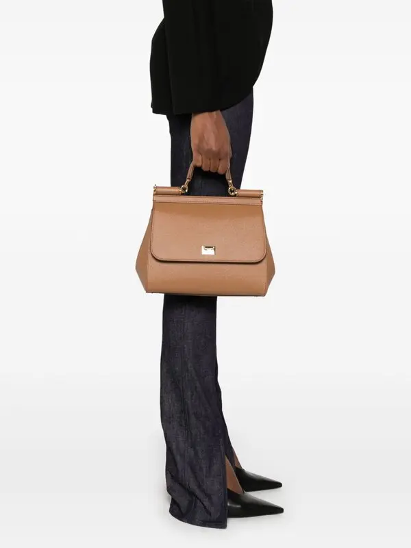 Dolce & Gabbana Sicily Large Leather Handbag - Multicolor